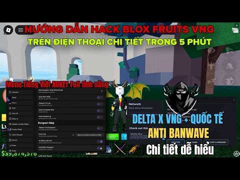 Cách Cài Hack Roblox Blox Fruits Delta X VNG Fix Update Chi Tiết Cho Người Mới - Valentine Event