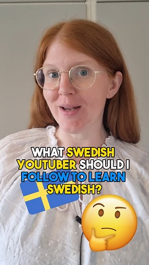 Longer explanations = Fun Swedish Youtube channel. 🇸🇪 Because some things are to complicated to explain in a 30 second videos 😅 Are you subscribed to our Youtube Channel? Go to https://youtube.com/c/funswedish Or the link in bio ☝️ | Fun Swedish