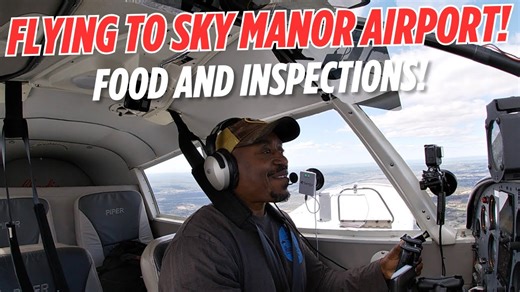 Flying to Sky Manor For Food And Inspection