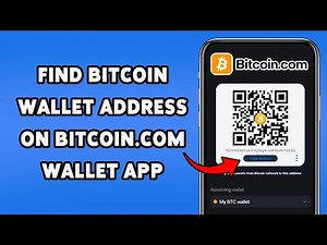 How To Find Bitcoin Wallet Address On Bitcoin.com Wallet App 2024 | Locate Your Bitcoin Address