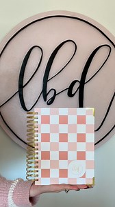 Planner Sneak Peek #5 💗 Checkers This planner design is very close to my heart as it echos the something I want each and everyone of you to never forget ✨ YOU MATTER ... This design matches our newly launched cloths for a very stylish checkerboard moment! The 2023 reveals are almost over which means pre-orders are just around the corner 📆 Mark it in your planners You won’t want to miss it August 1st – 7th Have a suggestion on what to name this pink inspired planner? Drop them in the comments b