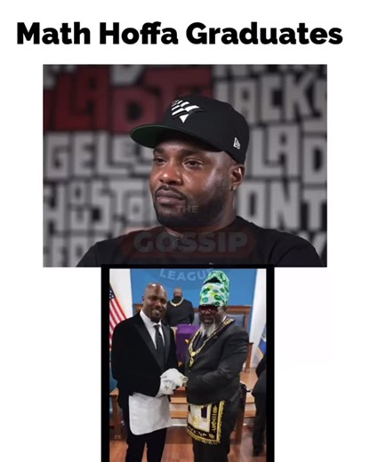 The Gossip League on Instagram: "Math Hoffa joins the Freemason 🧱🏛️"