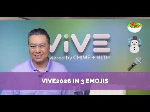 What 3 emojis best describe ViVE2026?