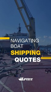 ⚓ Smooth sailing or stormy seas? Navigating boat shipping quotes is the key! Learn how to decode hidden costs and set sail confidently. 🌊 #BoatShipping101 #CostEffectiveTransport #NauticalAdventures #YachtLife #Superyacht #SuperyachtLife | FMT Yacht Transport