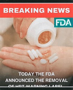 Did you hear what the FDA did?? . They made an announcement today that they are removing the black box warning label from vaginal estrogen!!!! . This is a HUGE victory for women and women’s health in general! . Here are a few quotes from the announcement...... “There may be no other medication in the modern era that can improve the health outcomes of women on a population level more than hormone replacement therapy. After 23 years of dogma the FDA today is announcing that we’re going to stop the