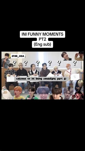 INI funny moments part 2 because one video was not enough 😎 #INI #MINI #foryou #木村柾哉 #西洸人 #許豊凡 #田島将吾 #髙塚大夢 #後藤威尊 #尾崎匠海 #藤牧京介 #佐野雄大 #池崎理人 #松田迅