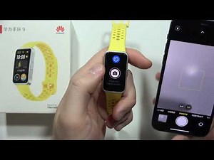HUAWEI Band 9: Take Photos via Remote Shutter Tutorial #huaweiband