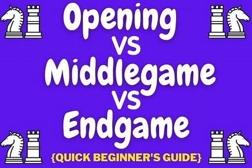Opening, Middlegame, Endgame: Introduction & Difference - Chess Delta