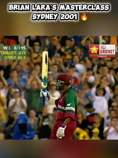Brian Lara's Historic Innings at Sydney Test 2001
