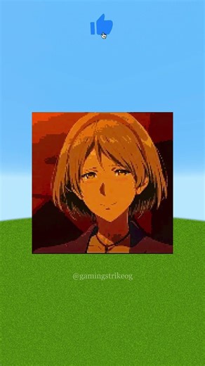 Gilbert Bougainvillea, Violet Evergarden, Cattleya & Iris Cannary Logo in Minecraft PixelArt #shorts