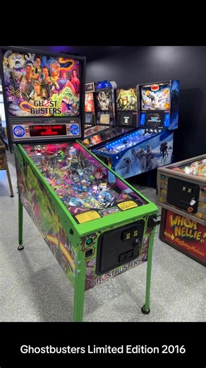 601 reactions · 33 shares | Just in time for Halloween is this awesome Ghostbusters Limited Edition pinball machine. #ghostbusters #slimer #limitededition #pinball #pinballmachine #arcade #pinballlife | Orange County Pinballs | Facebook
