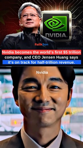 Nvidia Becomes World’s First $5 Trillion Company
