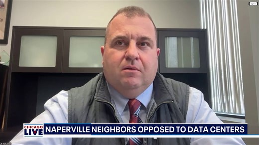 Naperville residents rally against data center plan | ChicagoLIVE