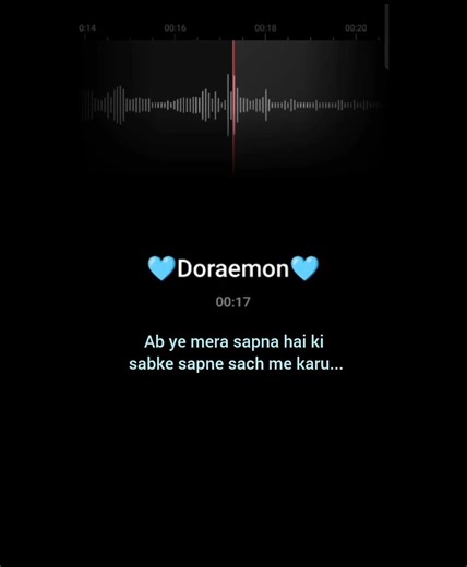 Doraemon theme song in my voice 😃