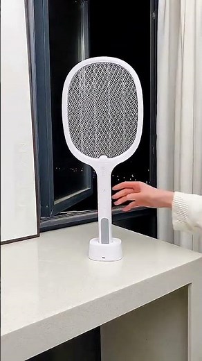 How to get rid of mosquitoes effectively indoors ( 3149 ) ✅ Rechargeable Insect Racket Zapper