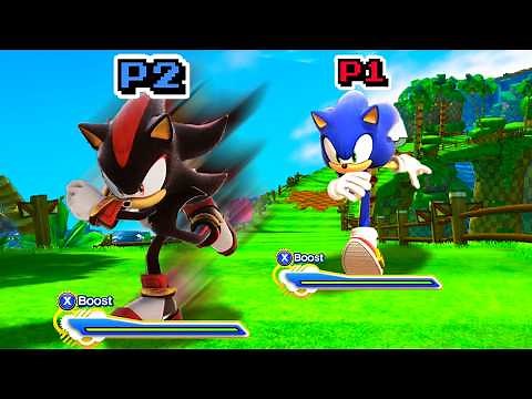 Sonic X Shadow Generations Multiplayer Is AMAZING