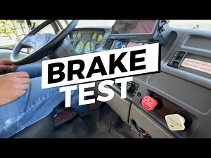 2024 ENTIRE UPDATED BRAKE TEST CLASS A CDL