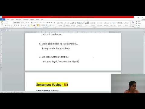 Basic English class for beginners