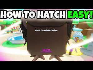How To Hatch SECRETS EASY! (Bubblegum Simulator Infinity)