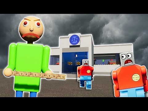 PLAYING AS LEGO BALDI CHALLENGE! - Brick Rigs Gameplay Challenge - Lego Baldi's Basics Survival