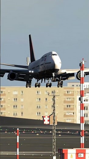Aerofly FS Global | Boeing 747-400 Delta Airlines Smooth Landing at Dubai Airport | Ultra