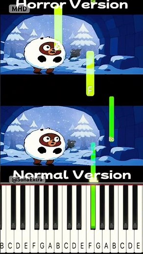 Choose one: Human or Monster?!! ‪@sonaextra‬ - Piano Tutorial