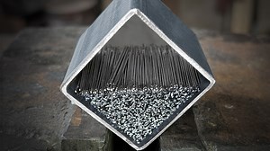 making a beautiful knife from new iron needles is fun and amazing! watch how i forge it into something cool and useful! blacksmith forging stuff! 🔪🔥 #knife #metal #craft | Knives Project