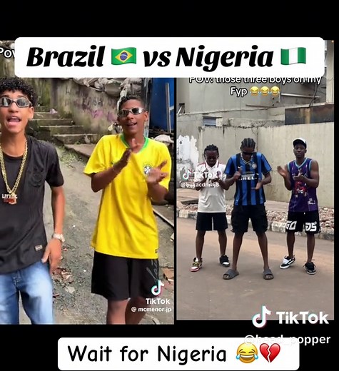 Brazil vs Nigeria: A Dance Battle Celebration