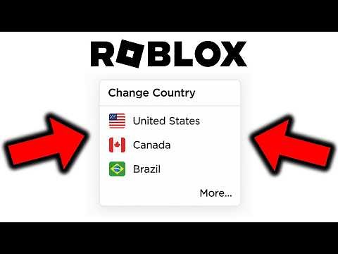 How To Change Your COUNTRY on ROBLOX! (2026) - Change Account Location in ROBLOX