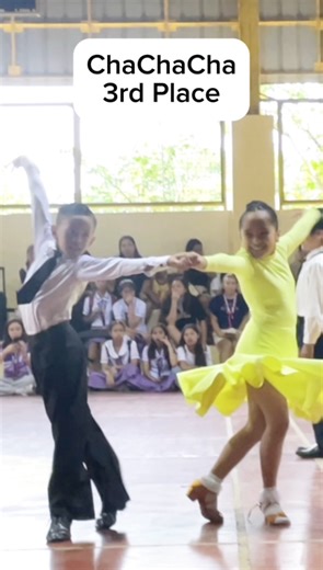 Second Dance | Sequence 7 | Event 10 | CHACHACHA | Rank 3 #dancesportcompetition2025 #juvenile #latin #chacha | Chloe Nicole A.