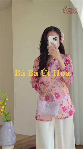 Áo Bà Ba Cách Tân: Thời Trang Việt Độc Đáo