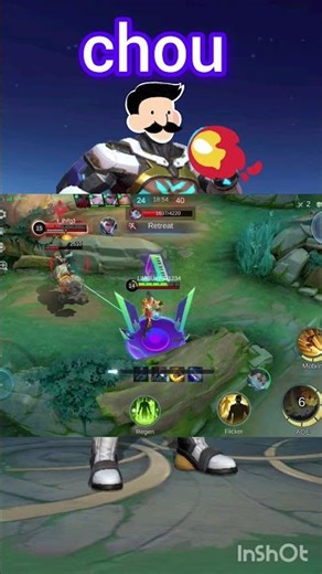 practice chou freestyle 😈#mllb #chou #vireal