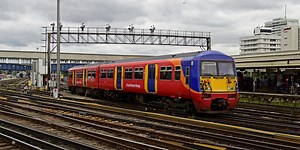 SWR class 456 Clapham Junction