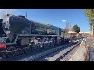 SR Merchant Navy Class 35006 Peninsular & Oriental. GWSR. 20/4/23