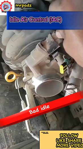 10K views · 38 reactions | The idle air control (IAC) valve is located on the throttle body of fuel-injected engines. This valve works with the vehicle's ECU to electrically regulate airflow to the engine to ensure smooth idling #automatic #mechanics #video #mechanic #autodetailing #mechanicals STAR MATIC Automatic Transmission Specialist Service Center Mohamed Salah Meta for Business Doc Alvin David Licauco | mrpadz mechanic | Facebook
