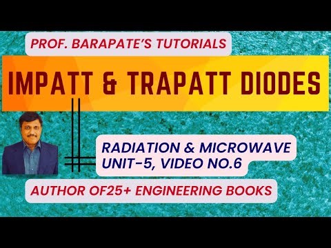 IMPATT AND TRAPATT DIODES