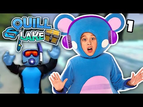 Roblox | Scuba Diving At Quill Lake With Eep EP1 | Mother Goose Club Let's Play
