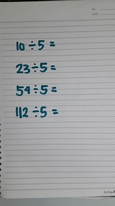 Divided by 5 Math Tricks #reels #math #tutorial | Math n Meme