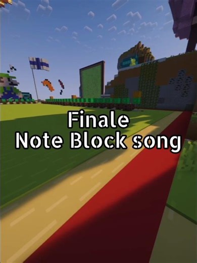 Finale Note Block song #music#minecraft#shorts
