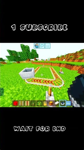 #Minecraft Rail Ka Magic Dekho!