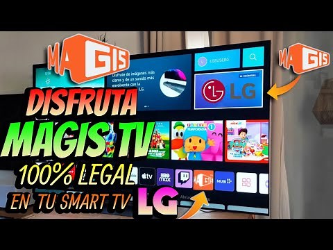 How to DOWNLOAD MAGIS TV on SMART TV (100% legal LG Smart TV) ✅
