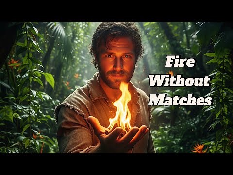 How To Make Fire Without Matches | Survival Fire With Friction