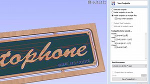 It's #TutorialTuesday did you know we’ve made it easier than ever to save out your toolpaths? Since we launched V10.5 you now have the ability to output multiple visible toolpaths to separate files in just one click! Along with the ability to output toolpaths together so that you can save your toolpaths in as few files as possible! #Vectric #CNC #Aspire #VCarve #Cut2D #CNCSoftware #woodworking #maker #cncmaker #CAD #CAM #TipTuesday | Vectric Ltd