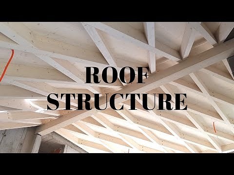 Making of wooden roof structure