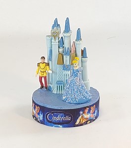 Disney Cinderella Castle Cake Topper. Cinderella With Prince Charming & Castle Centerpiece Decoration. Great Keepsake for Your Memories. - Etsy