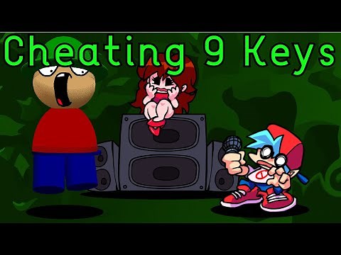 Friday Night Funkin' - VS Dave And Bambi - Cheating 9 Keys (Hard) {FNF MOD} [FILTERLESS]