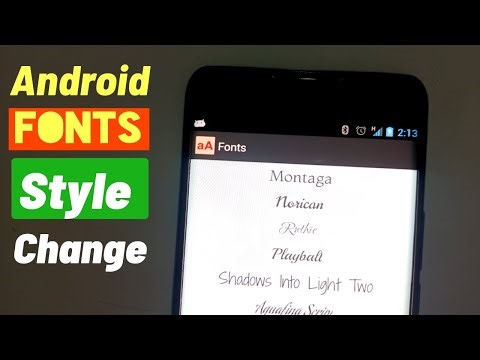 How to Change Font Style on Android Phone | Android Font Style Kaise Change Kare