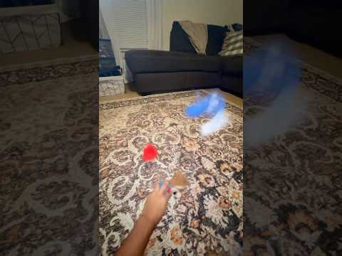 Mario vs Blue Pikmin #bluepikmin #supermario #mario #fight #epic #comedy #animation #smooth #shorts