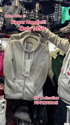 Stylish Zipper Hoodie from NP Collection