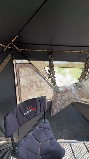 These muddy platforms and popups really set up nicely in the messquite country where tree stands are almost impossible #hunting #bowhunting #muddyoutdoors | Deer Gear TV | Facebook